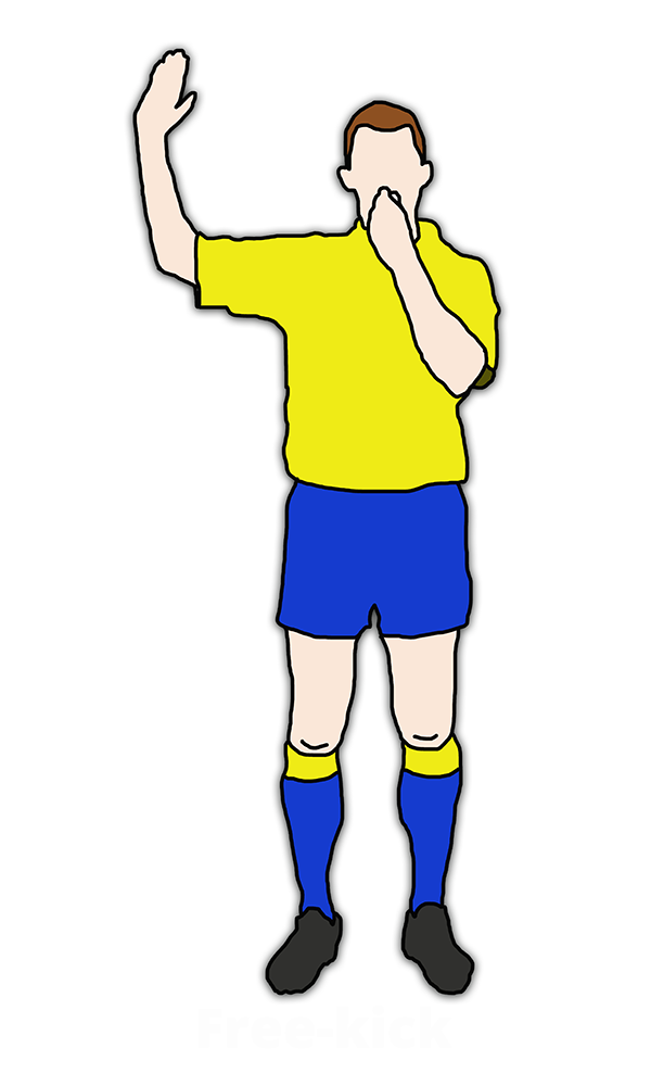 Referee Signals Clipart