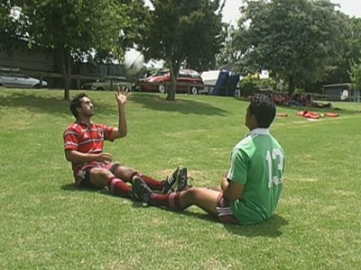 Finger Control of a rugby ball - Lineout - Under 10 Drills - Rugby Toolbox