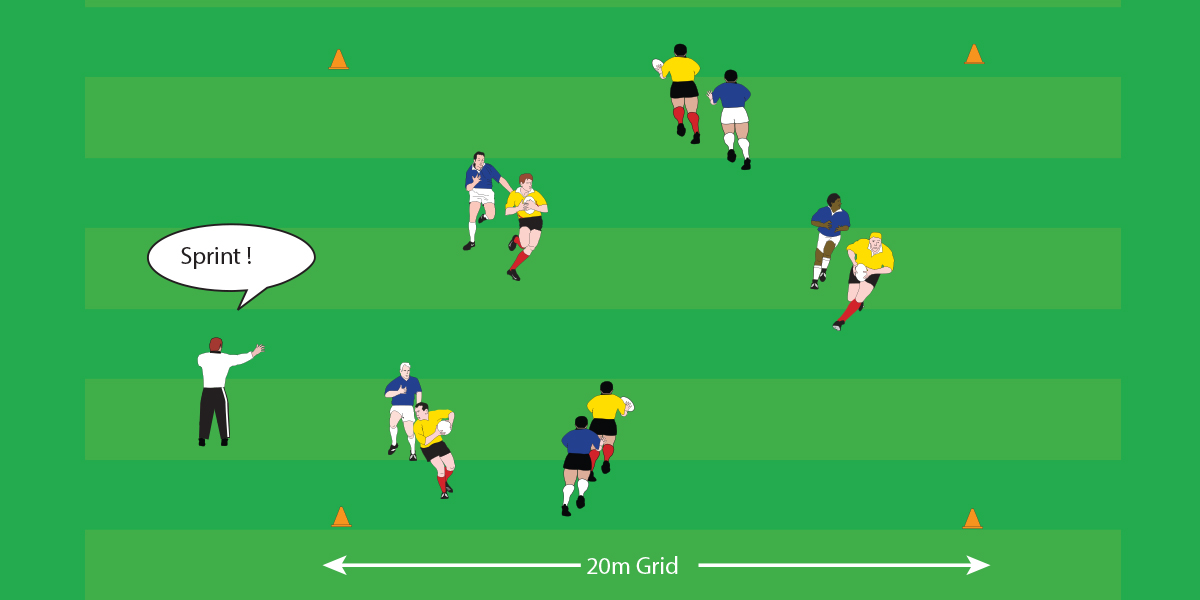 Shadow Run - Running - Teenage Drills - Rugby Toolbox